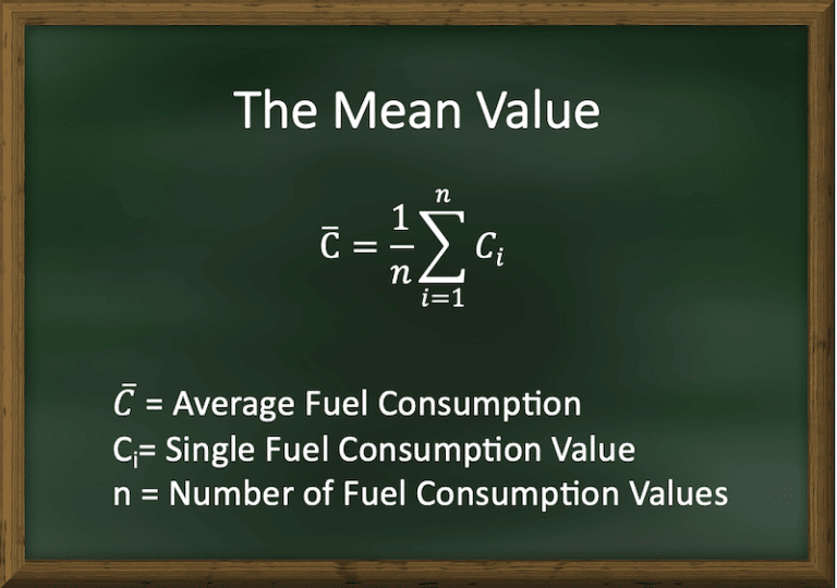 How to correctly calculate meaningful average fuel consumption.